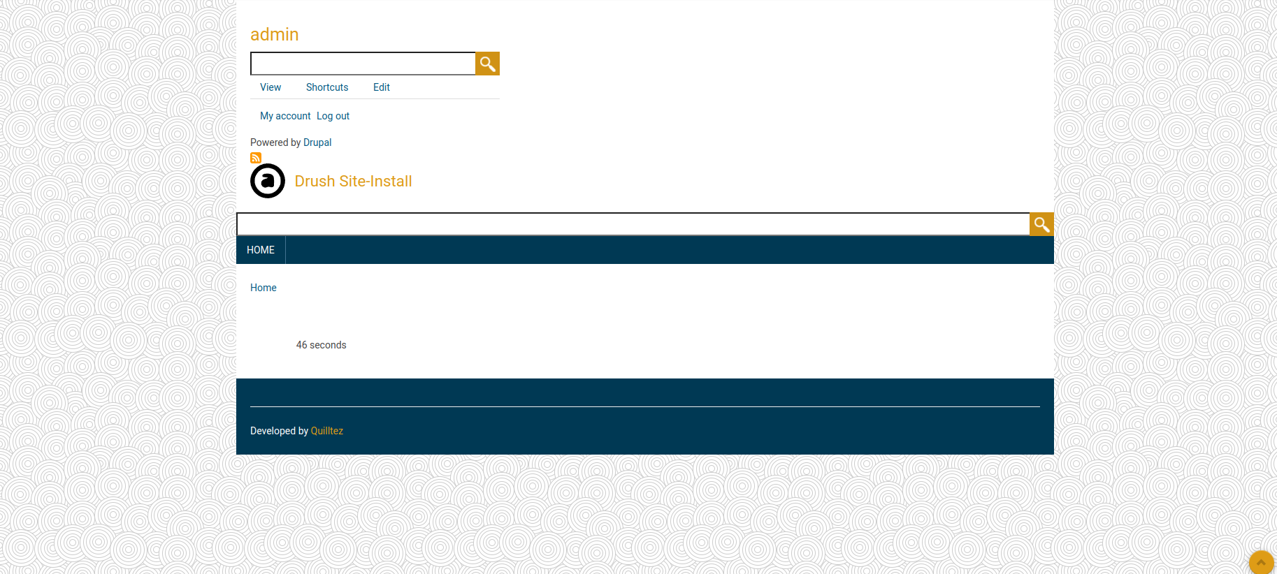 Search icon having spacing issue [#3466801] | Drupal.org